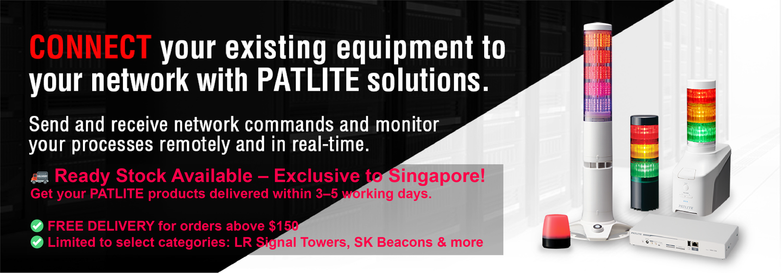 PATLITE: Leading Manufacturer of Signal Towers, Beacons, and Indicator