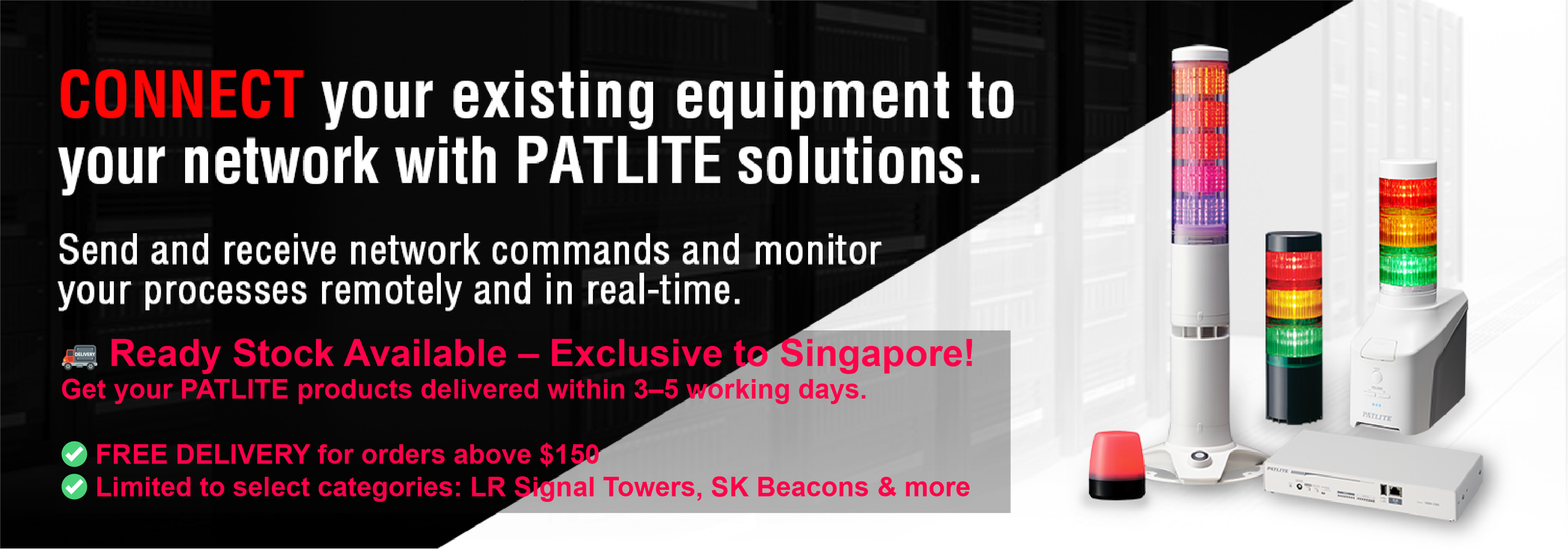 PATLITE: Leading Manufacturer of Signal Towers, Beacons, and Indicator