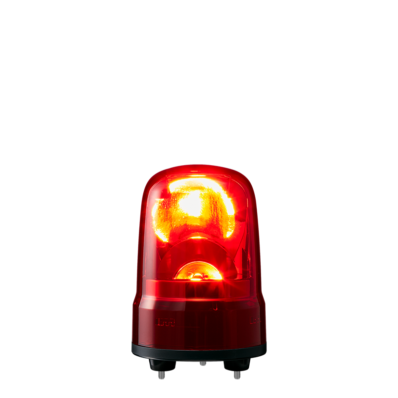 SKS Red 80mm Rotating Signal Beacon, LED Signal Light
