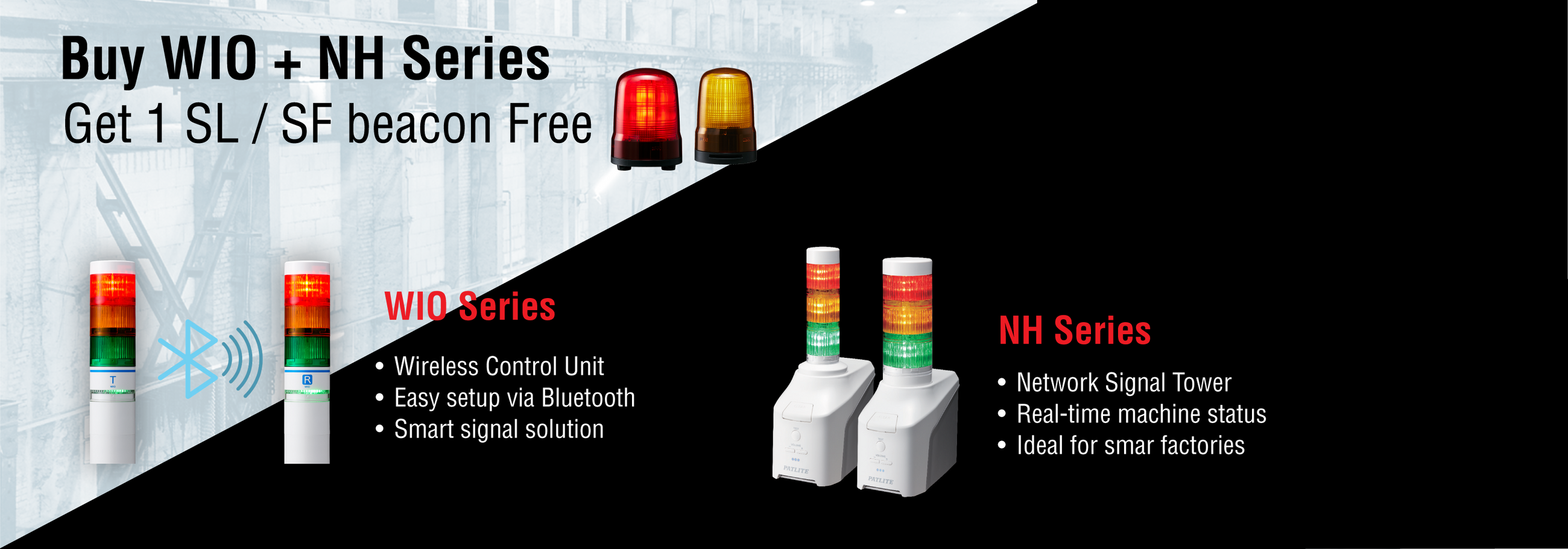 PATLITE: Leading Manufacturer of Signal Towers, Beacons, and Indicator